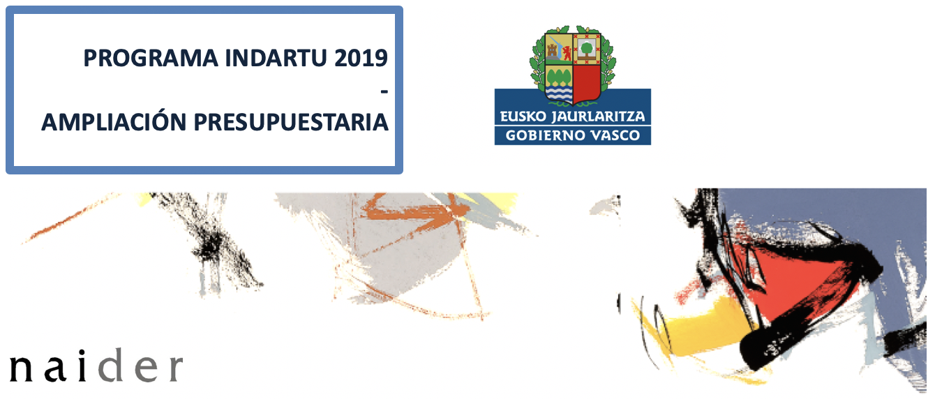 Programa Indartu 2019 - Ampliación Presupuestaria - NAIDER